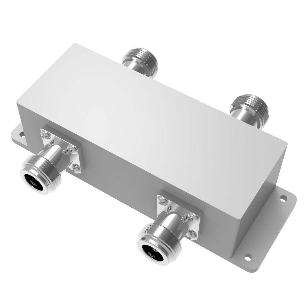 4 Port Directional 25db 2700-6000MHZ Wideband Rf Hybrid Coupler
